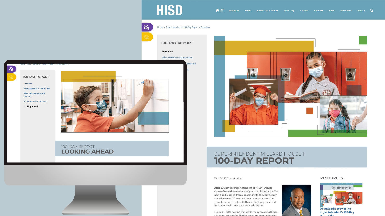 Superintendent's 100-Day Report — Oliver Dyke